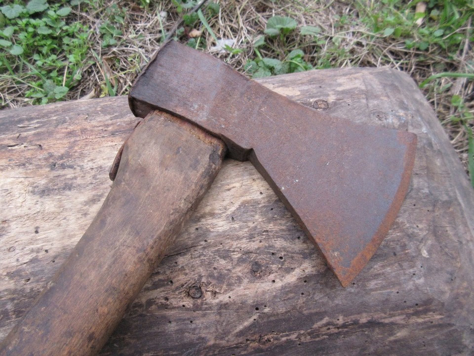 VTG WWII WW2 RARE GERMAN TIME ENGINEER SAPPER PIONEER TRENCH AXE ...