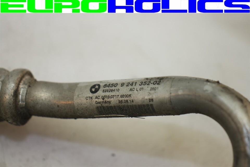 OEM BMW E84 X1 13-15 2.0L A/C Suction Pipe Evaporator To Compressor ...