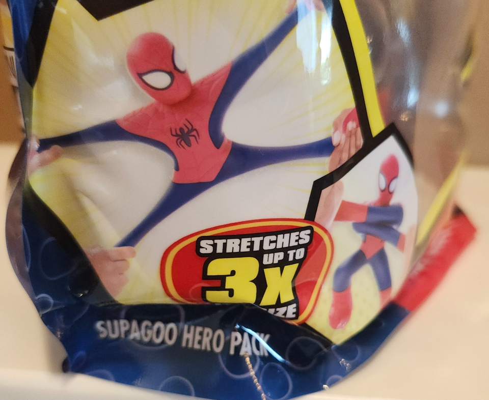 ️MARVEL: HEROES OF GOO JIT ZU: SPIDER-MAN 8" SUPAGOO HEROPACK, NEW ...