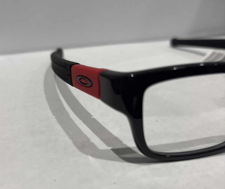 NWT Oaklley OY8005-0347 Marshall XS Black Red Authentic Eyeglasses ...