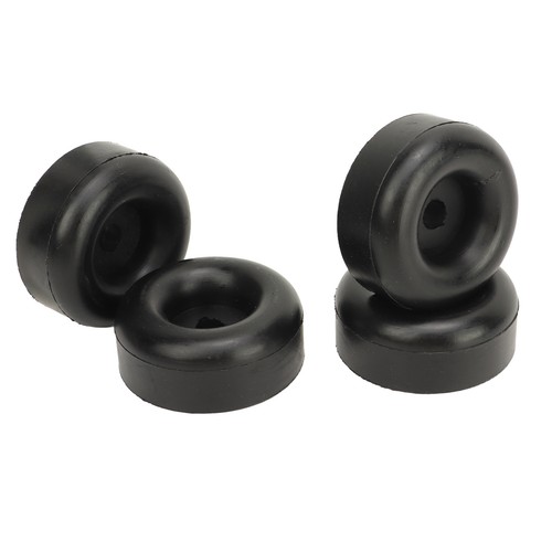 Round Rubber Bump Stops 1in Thickness Height Trailer Ramp Door Bumper ...