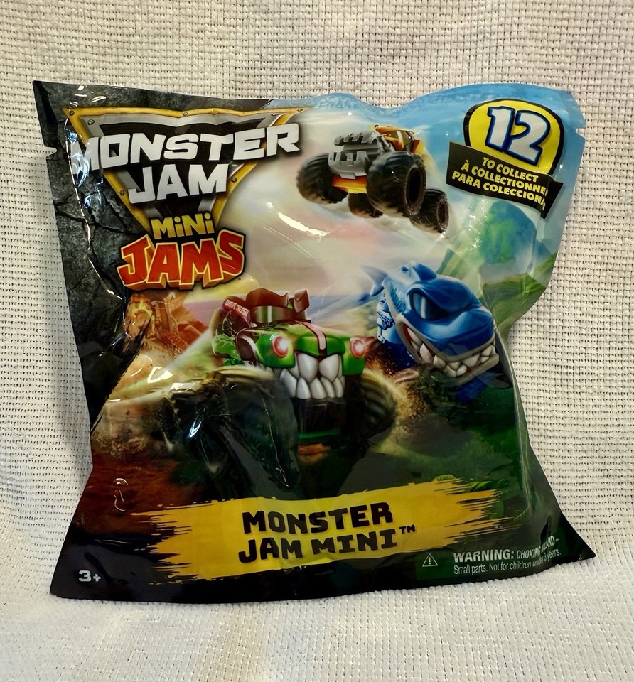 2025 NEW Spin Master Monster Jam Mini Series 19 #308 Megalodon UNOPENED ...