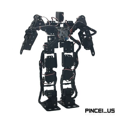17DOF Biped Robot Educational Robot Kit w/ Servo Brackets Humanoid ...