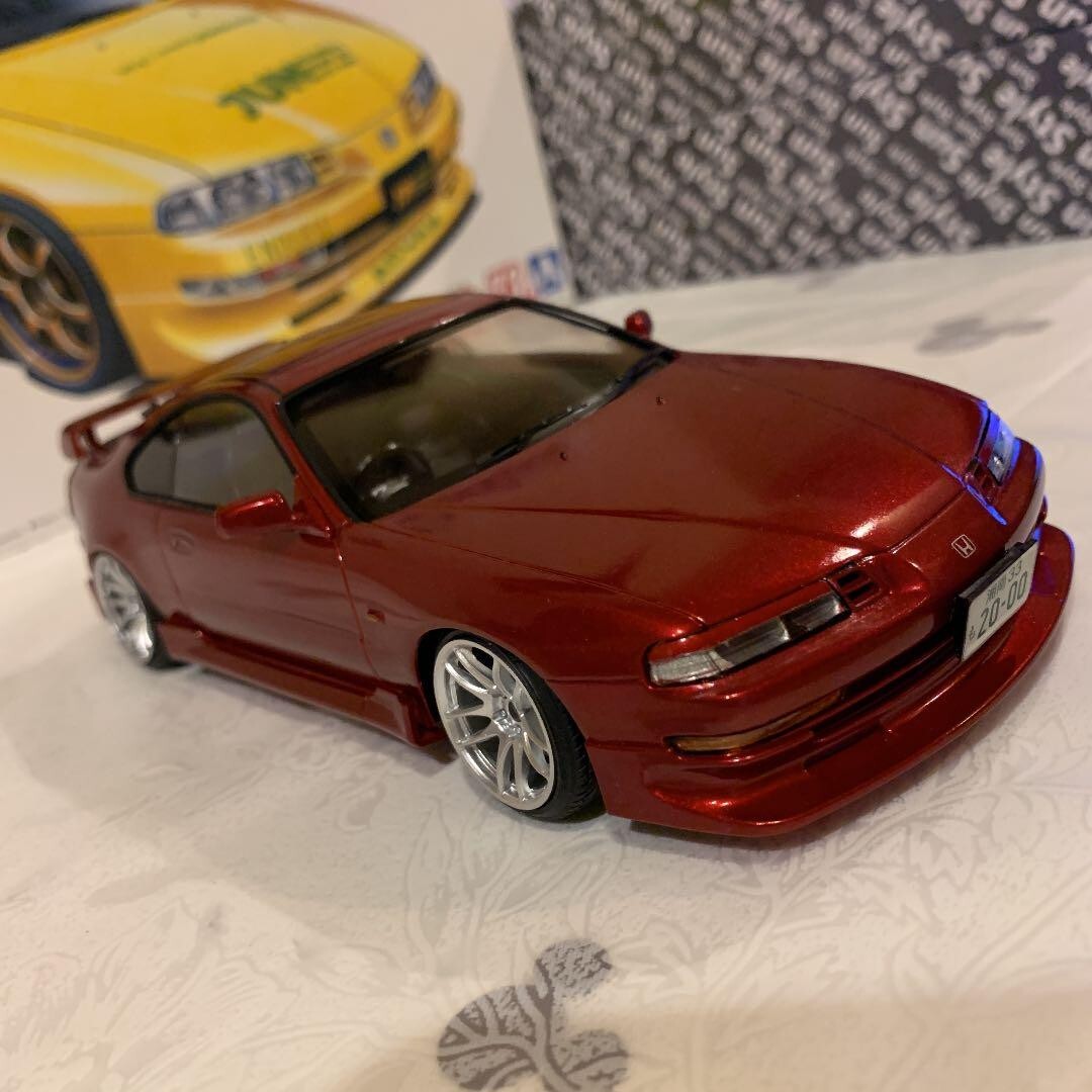 JDM Legend Car 1992 HONDA PRELUDE Si VTEC 4WS Low Rider Assembled MODEL ...