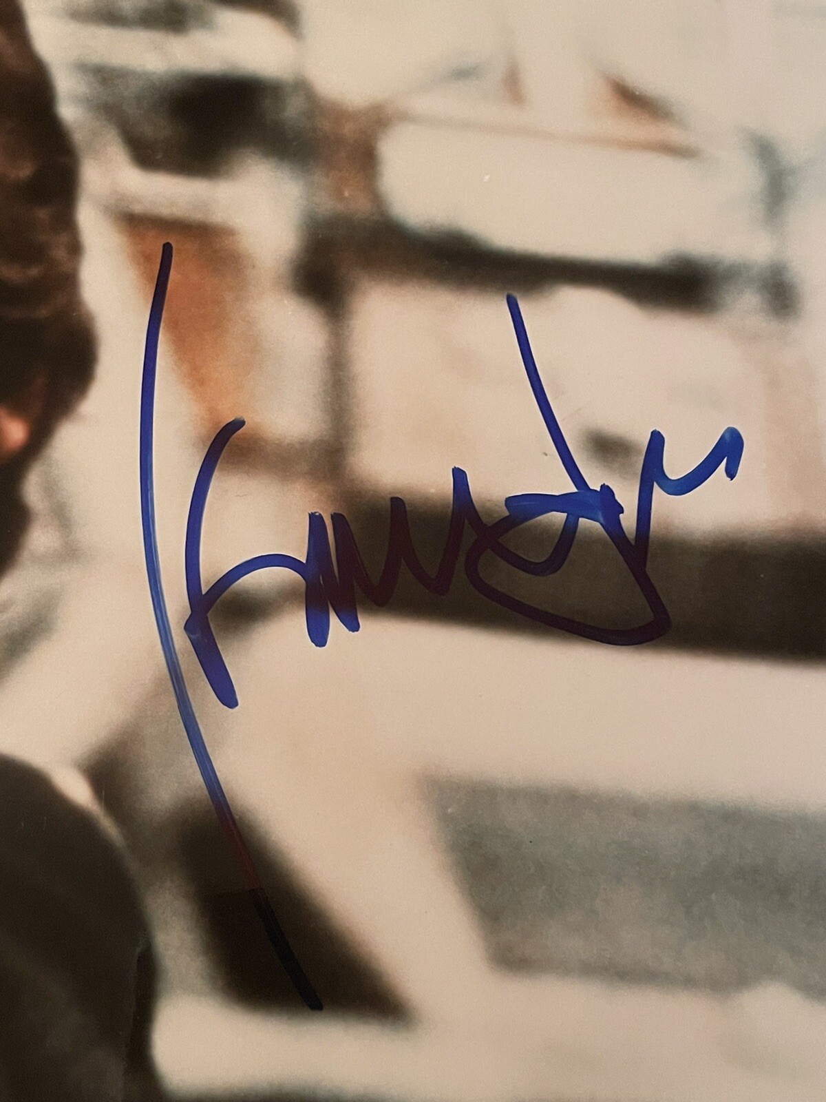 Harrison Ford SIGNED Star Wars Han Solo Autograph 16x20 / K9 holo PROOF ...