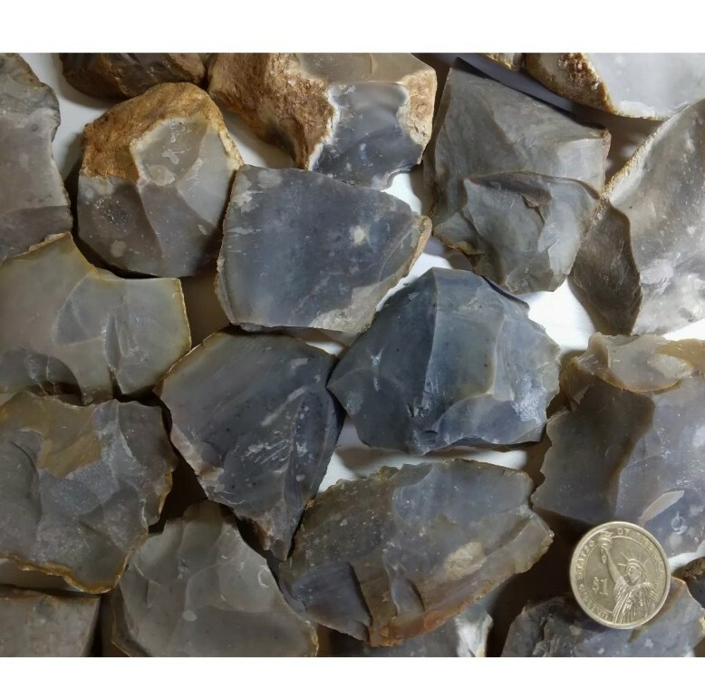 Flint Chert Fire Starting Flint and Steel Knapping - Three Stones | eBay