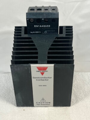 Carlo Gavazzi SCR 50 amp rated SSR with Heatsink ~ RN1A48A50 | eBay