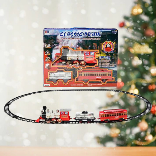 Toy Train Set For Christmas Tree
