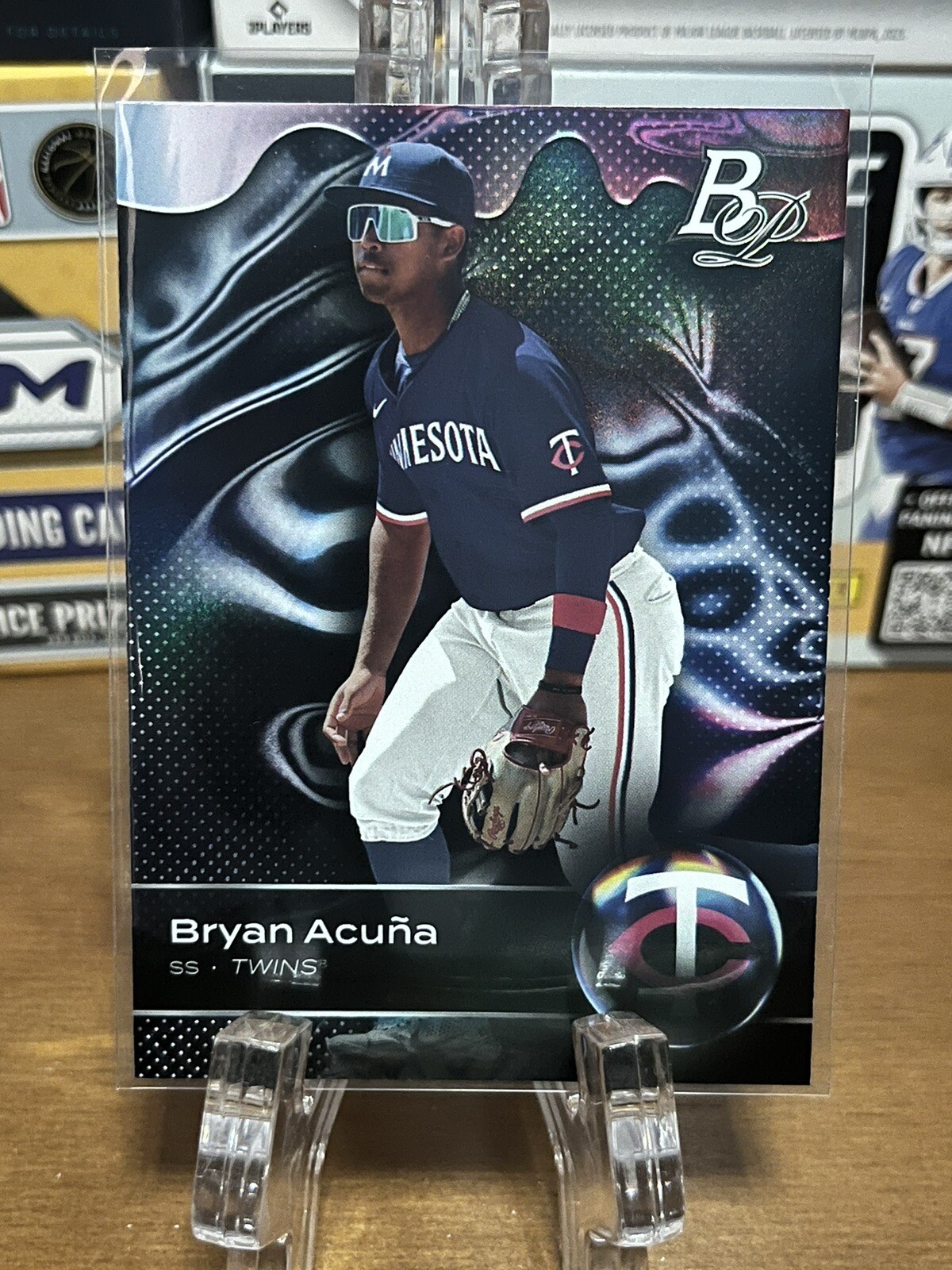 Bryan Acuna 2023 Bowman Platinum Top Prospect Minnesota Twins #TOP-86 ...