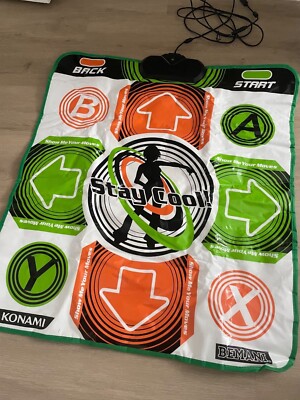 Microsoft Xbox Dance Dance Revolution DDR Mat Konami AND DDR Universe 2 ...