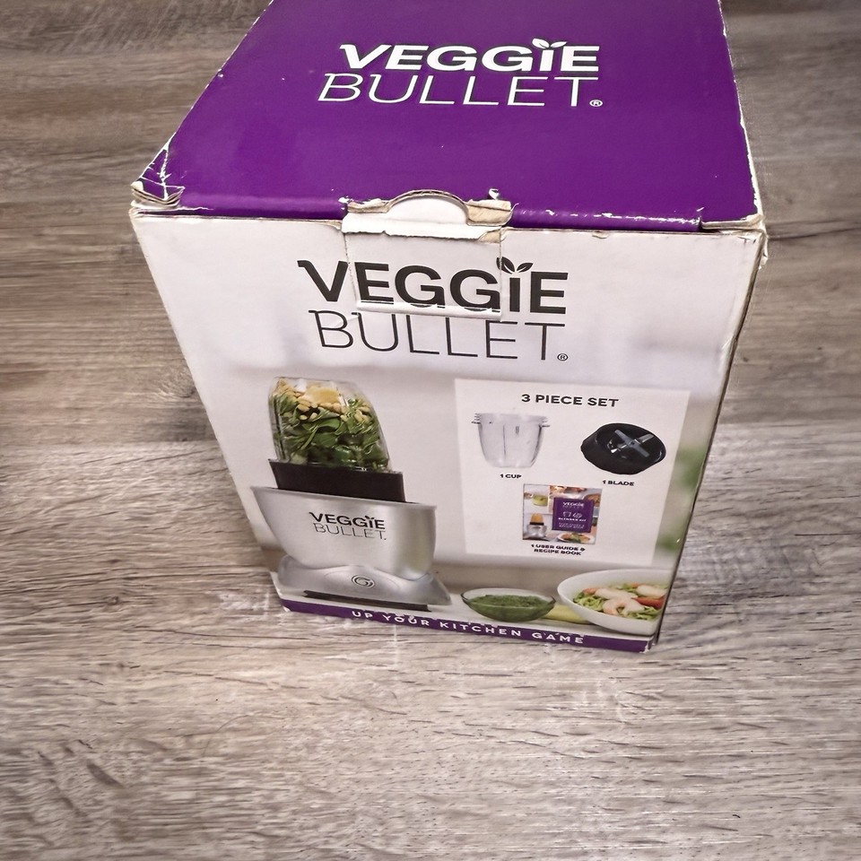 Veggie Bullet Blender Accessory 3 pc Kit VBR-U0201 Cup & Blender Base ...