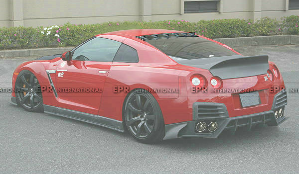 For Nissan GTR R35 Chargespeed VOR Style FRP Unpainted Generator Body ...