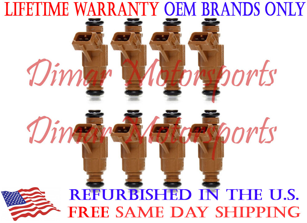 *Lifetime Warranty* OEM Fuel Injector Set of 8 for 5.0L 4.3L V8 ...