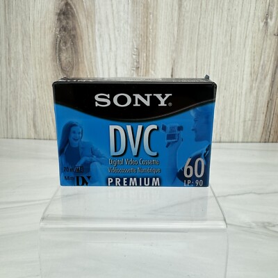 Sony DVC Digital Video Mini DV Premium Cassette Tape - 60 Minutes LP-90 ...