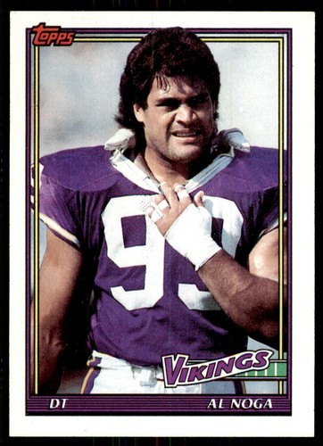 1991 Topps Al Noga Minnesota Vikings #394 | eBay