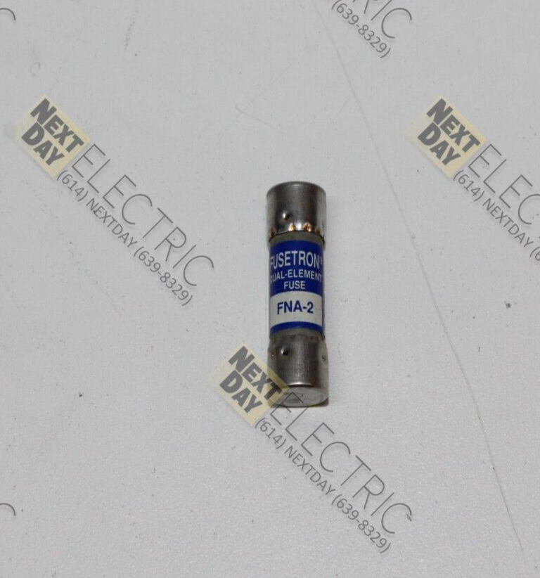 Bussmann, FNA-2, 2 Amp 2a Fuse Fusetron Cooper Dual Element | eBay