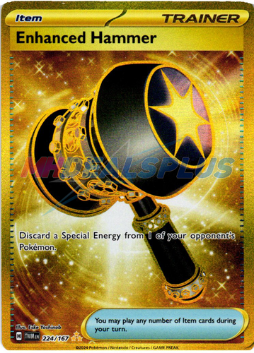 NM Pokemon Twilight Masquerade Enhanced Hammer Hyper Rare Secret FA 224 ...