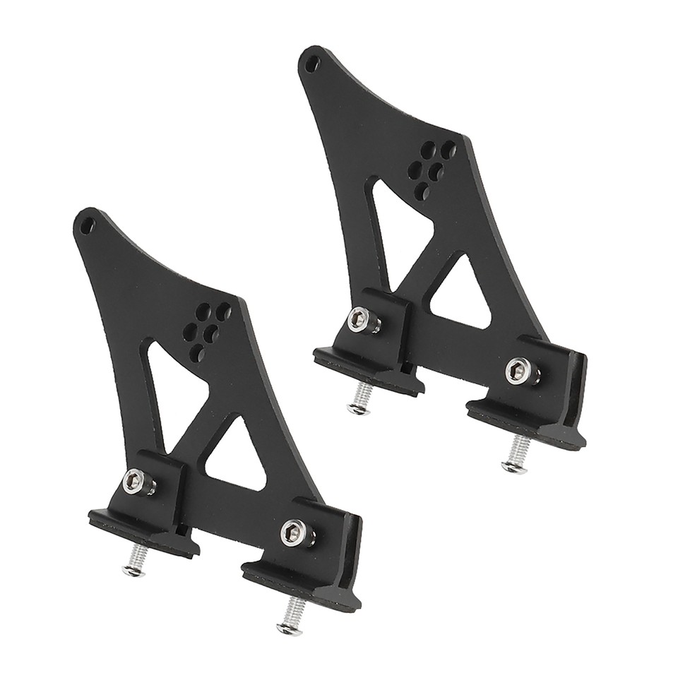 2 Universal Car Rear Wing Mount Brackets Lightweight Aluminum Spoiler ...