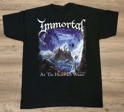 Rare Vtg Immortal Band Black Color Size S-5XL T Shirt Gift For Fan ...