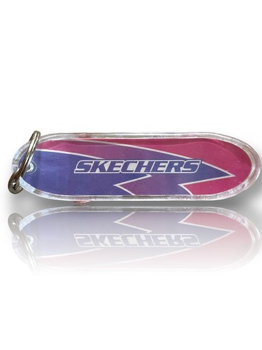 Skechers Plastic Pink Skateboard Keychain Ring | eBay