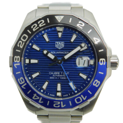 Tag Heuer Aquaracer Calibre 7 Gmt Way201T.Ba0927 Mechanical Automatic ...