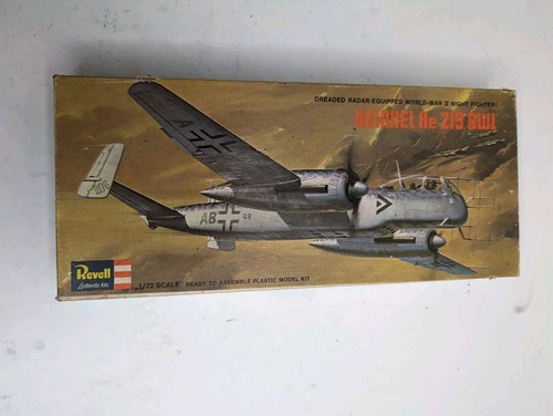 Vintage Revell Heinkel He 219 Owl 1/72 Scale H-112:100 | eBay