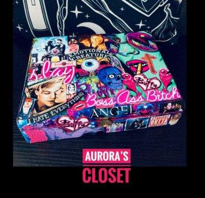 Buffy the Vampire Slayer Collage Box Pop Art Neon Boss Slay Bangel ...