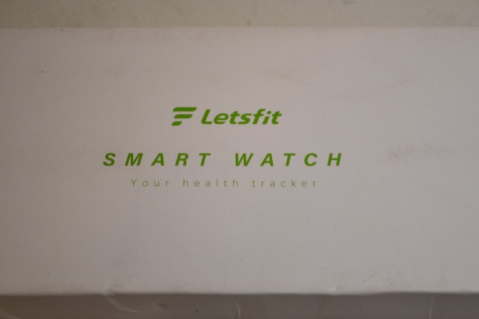 Letsfit E27 Bluetooth Smart Watch with an additional band (purple & black) | eBay