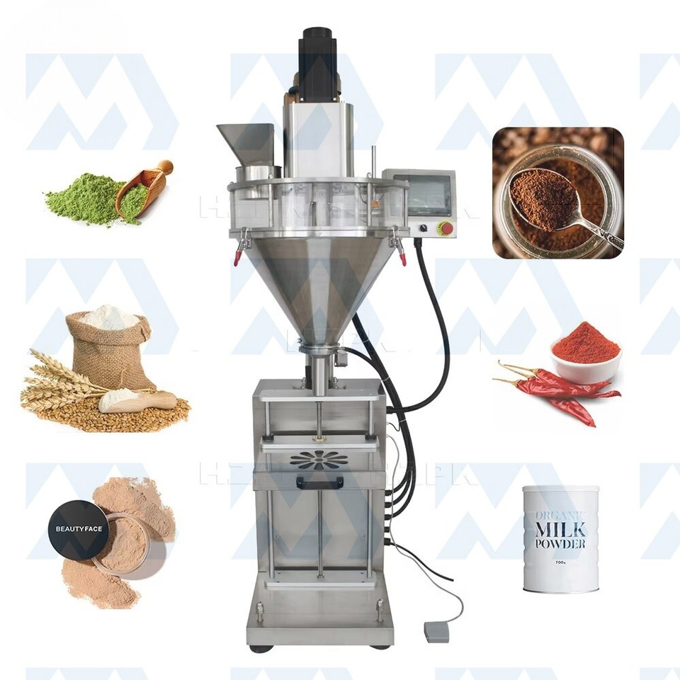 5-5000g Auger Filler Packing Machine Milk Coffee Screw Auger Filling ...