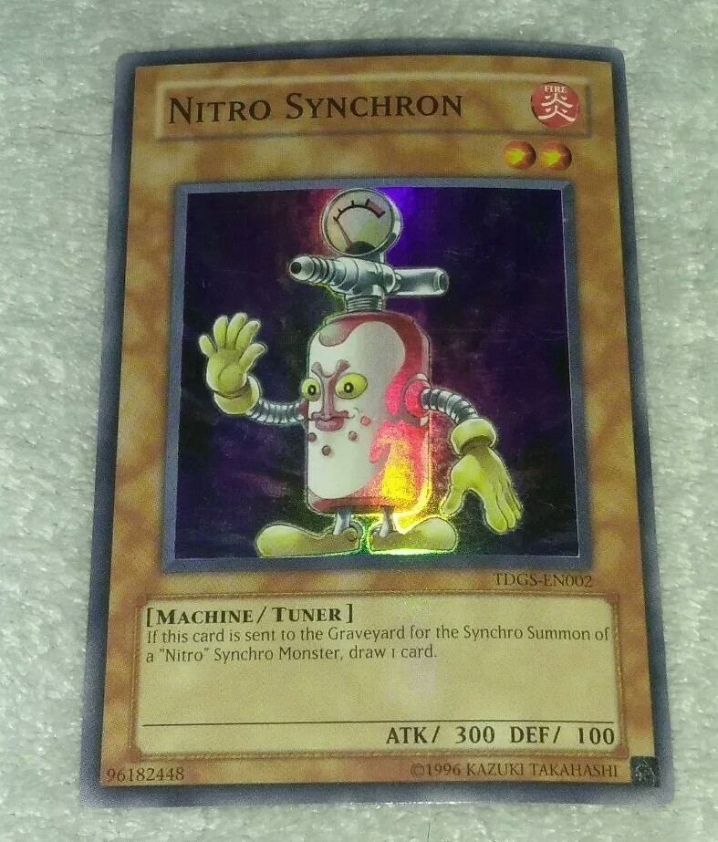Yugioh Nitro Synchron TDGS-EN002 Unlimited Super Rare MP | eBay