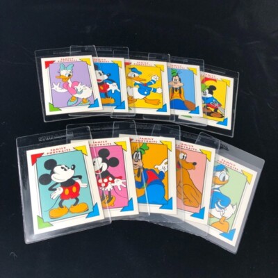 RARE Disney Collector Cards 1991 Impel #100-#109 10 card set | eBay