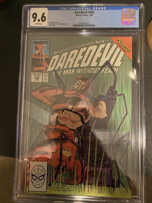 Daredevil #262 CGC 9.6 1989 Cover By John Romita Jr. & Al Williamson | eBay