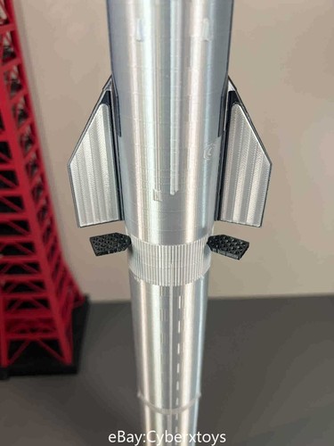 1:200 Spacex Starship with Super Heavy S24/B7 Rocket Model 60cm/24inch ...