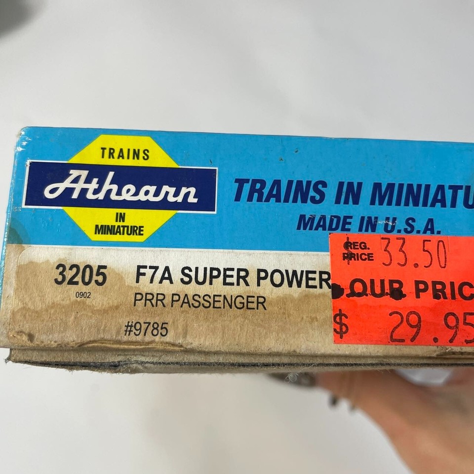 HO Scale Athearn Pennsylvania RR Super Power F7A Diesel Locomotive 3205 ...