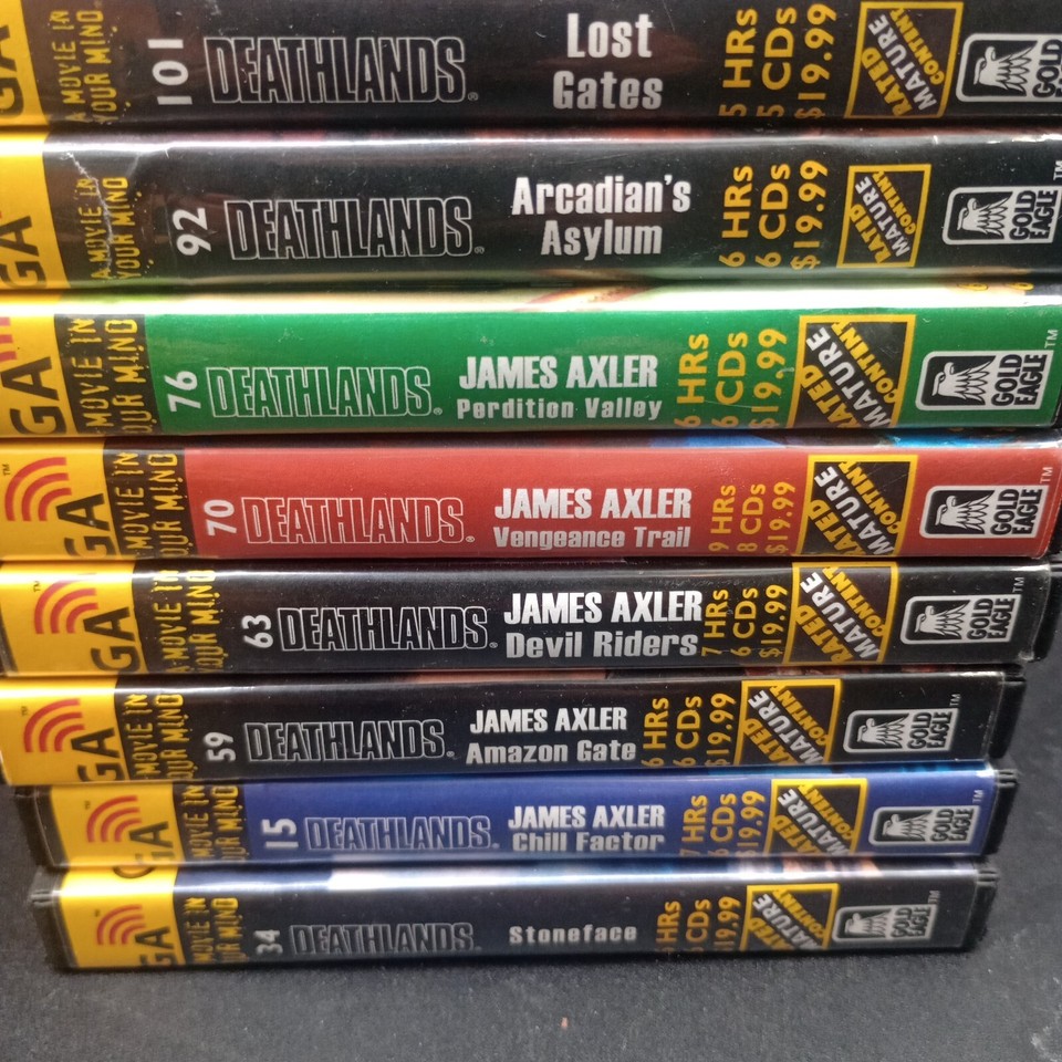 Lot of 10 Graphic Audio James Axler Deathlands | eBay