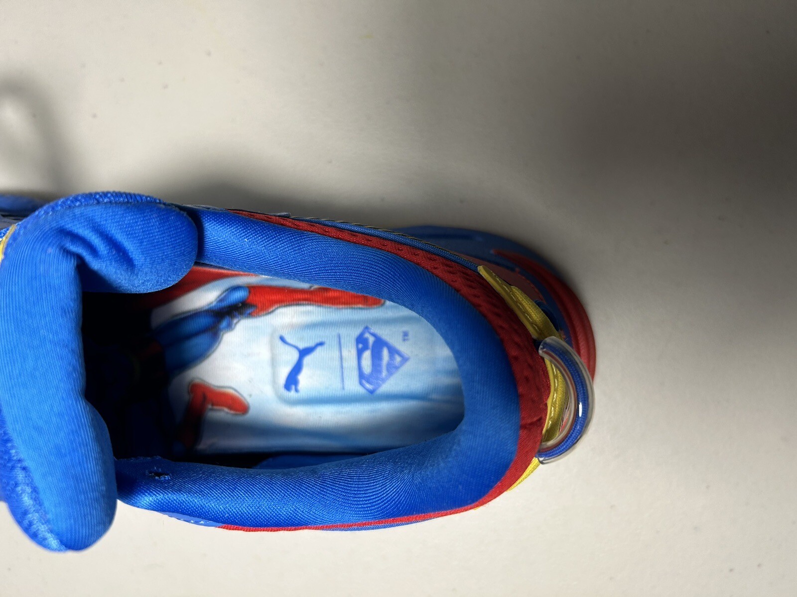 Puma Justice League X RsZ Superman Mens Blue Sneakers… - Gem