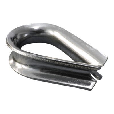 Stainless Steel Wire Thimble (316) / Cable End Loop, Marine Winching ...
