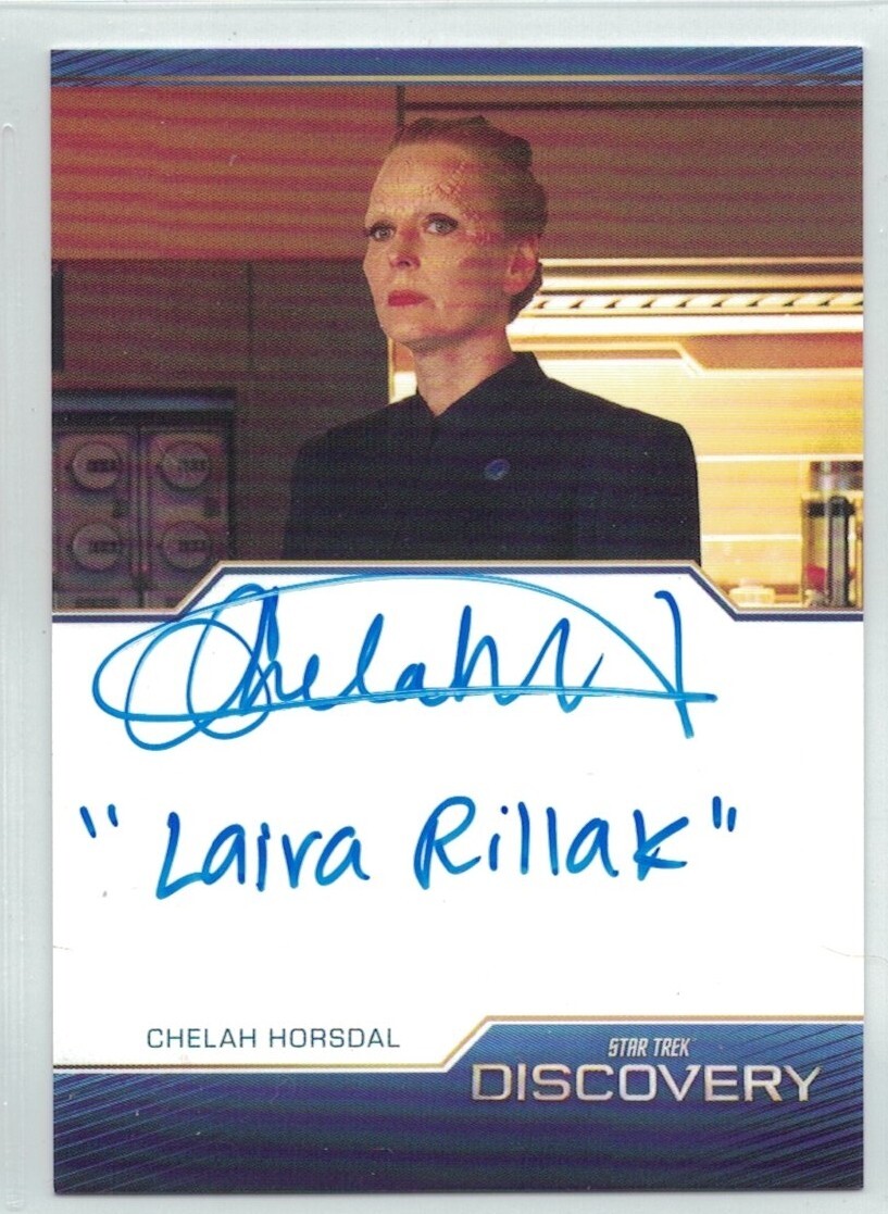 Star Trek Discovery S4 Inscription card Chelah Horsdal Laura Rillak 11 ...