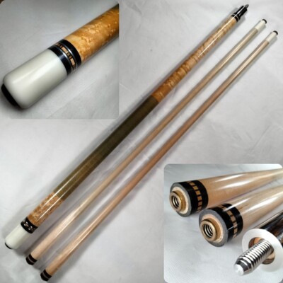 【Rare】Vintage TAD Straight Custom Billiard Cue Old Pool stick 2 Shafts ...