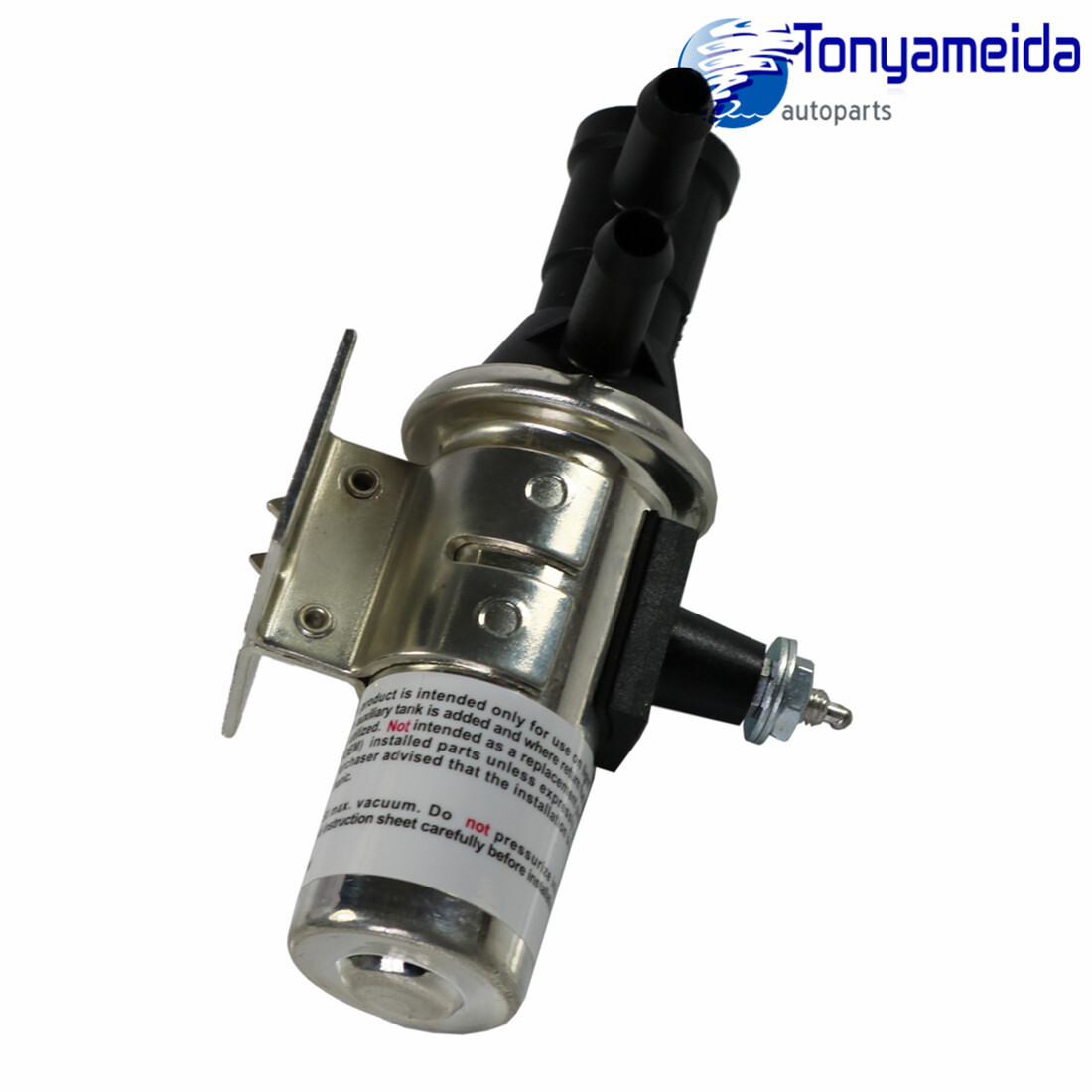 New DUAL Switch FUEL TANK SELECTOR SWITCHING VALVE 3 PORT Main Aux gas ...