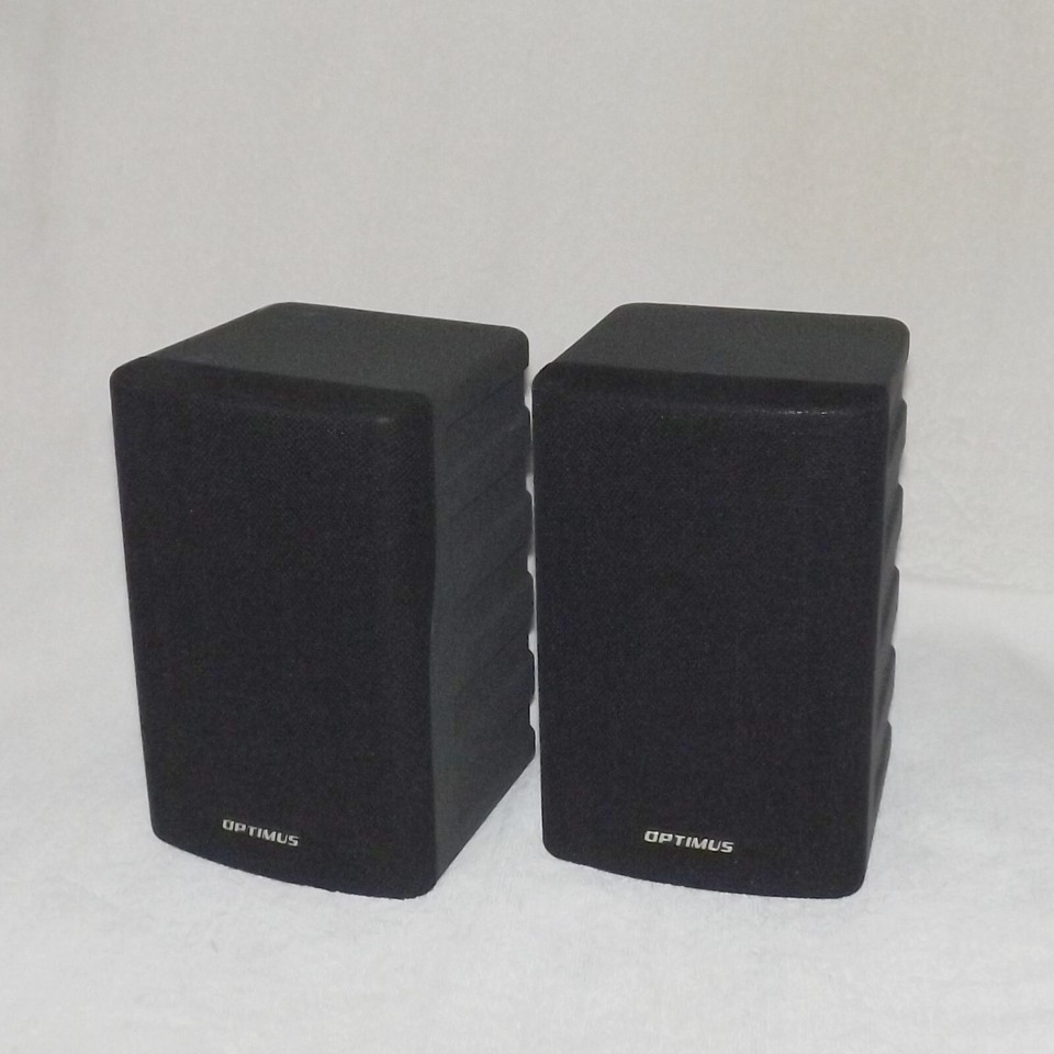 Vintage Radioshack Optimus Pro X7 Speakers Cat No. 40 - 2071 | eBay