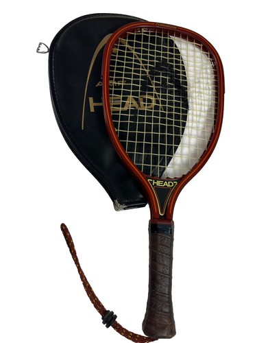 Vintage AMF Head Professional Racquetball Racquet 3-3/4, Red Frame with ...