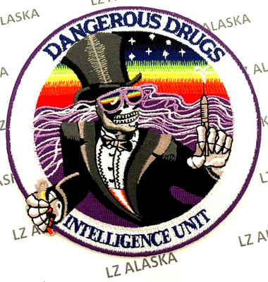 DANGEROUS DRUGS INTELLIGENCE UNIT 4 1/2" PATCH (PD16) DEA | eBay