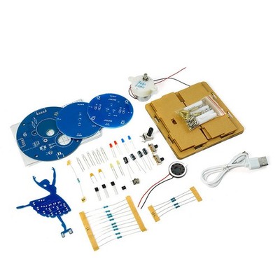 Creative DIY Electronics Project for Ballerina Music Box Circuit Board ...