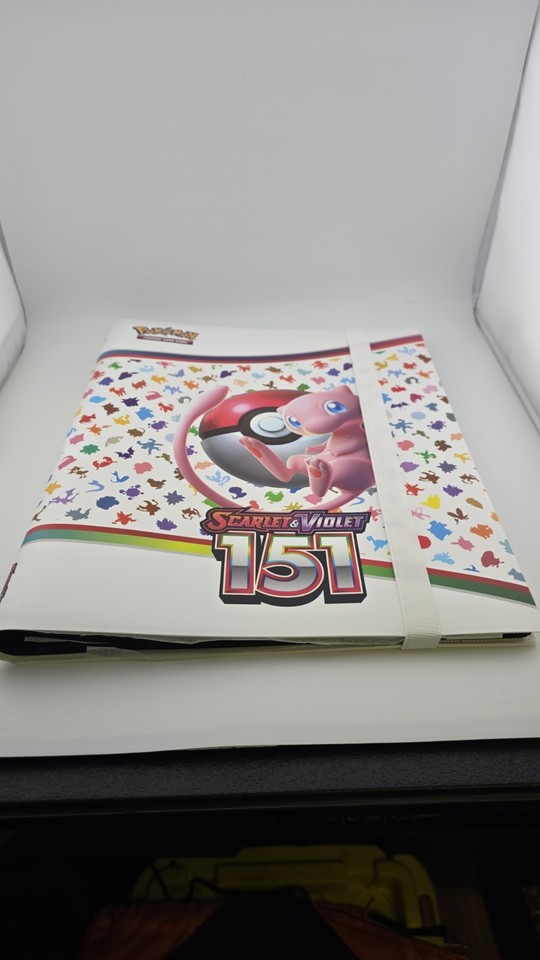 Pokémon Scarlet & Violet 151 Mew UPC Playmat w/ Binder & Poster | eBay