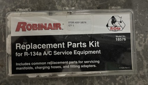 Robinair (18576) Replacement Parts Kit for R-134a Manifold Gauges and ...