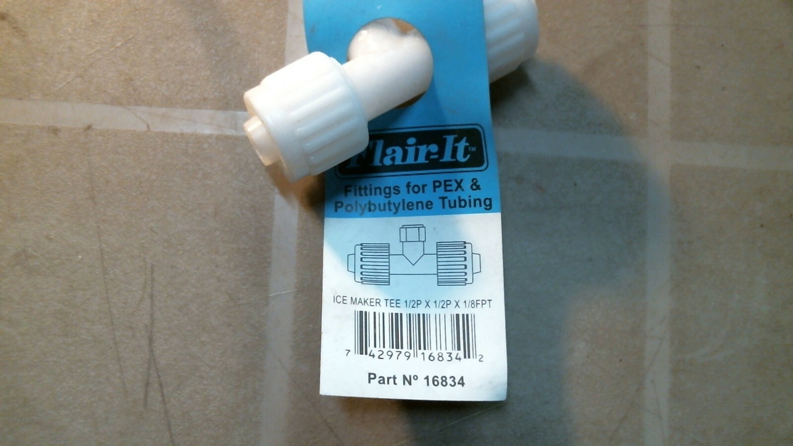 Flair-It Tee 1/2"P x 1/2"P x 1/8"P Ice Maker Tee, FREE SHIPPING | eBay