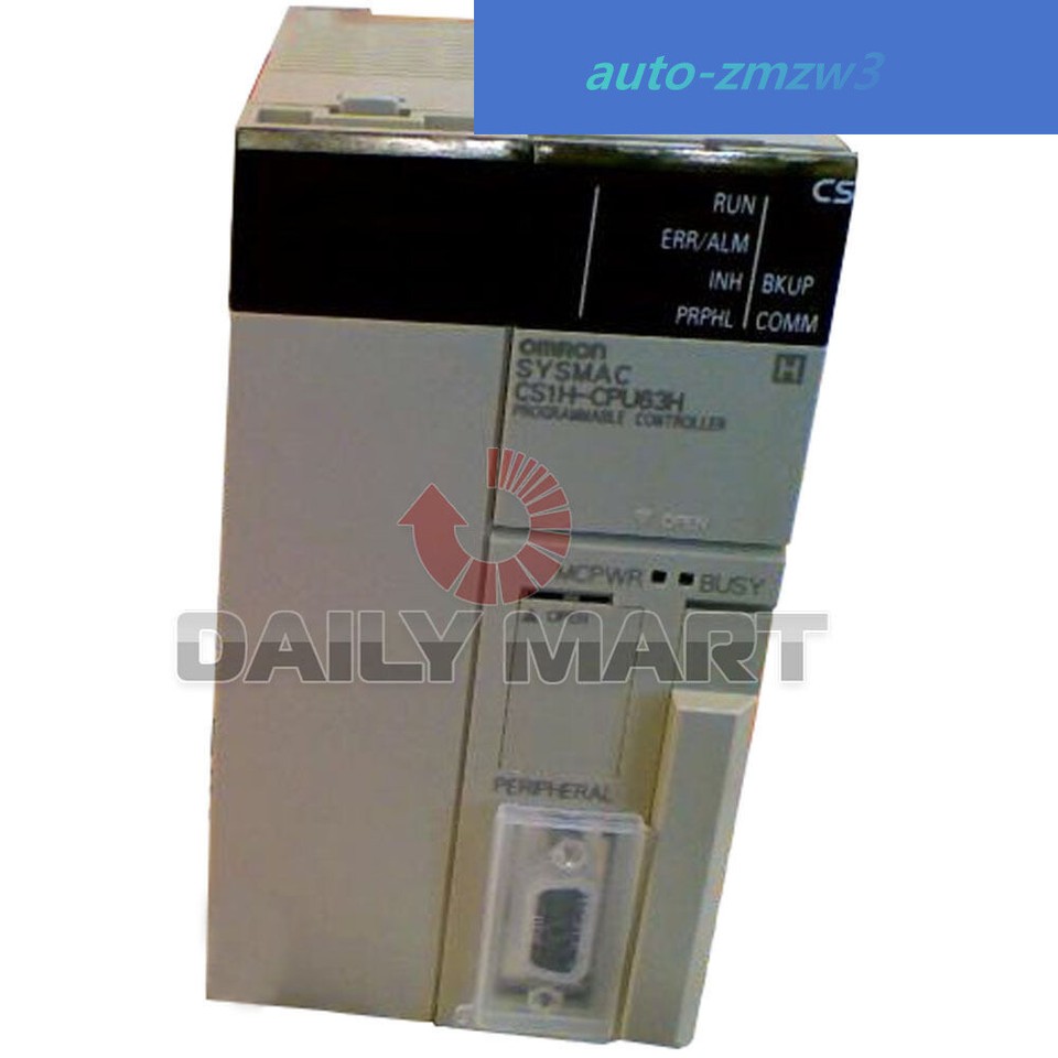 New Omron Cs1h Cpu63 H Cpu Cs1 H 20k Prog 64k Data Plc Cs1hcpu63h Ebay