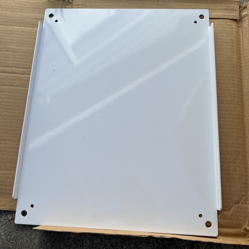 Hoffman A24P20 Panel Steel White (4) Hole Mount for Type 3r 4 4x 12 and ...