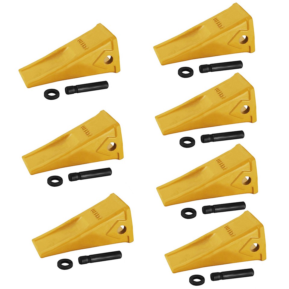 1U3352 Casting Bucket Teeth J350 Dirt Teeth with Pins 8E6358 & 8E6359 ...